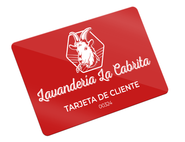 Tarjeta La Cabrita - Lavandería la Cabrita